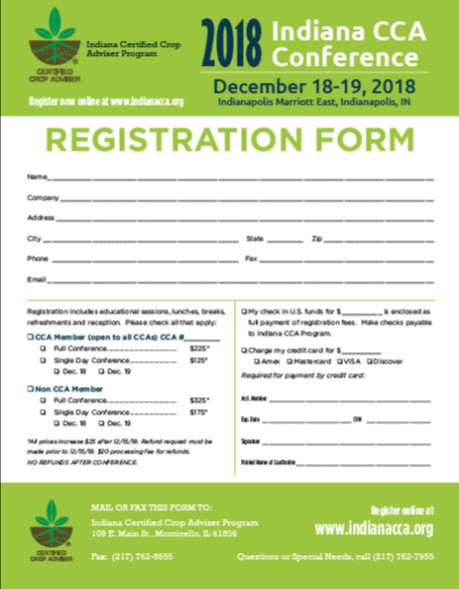 Registration | IndianaCCA